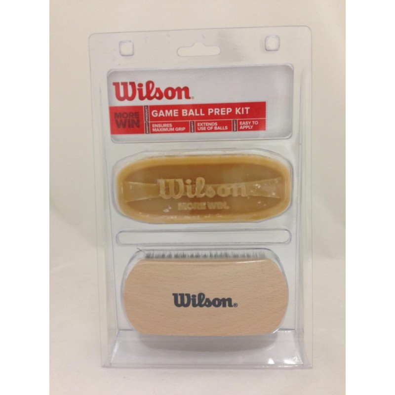 Kit de nettoyage ballon de football américain: WILSON PRE KIT